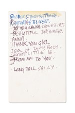 Hand-Written 1960's Beatles Setlist Up For Auction - American Songwriter
