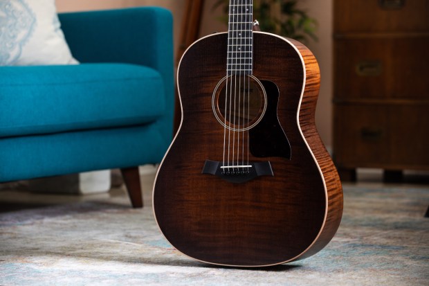 Gear Review: Not Your Typical Taylor Guitar the AD27e Flametop - American Songwriter