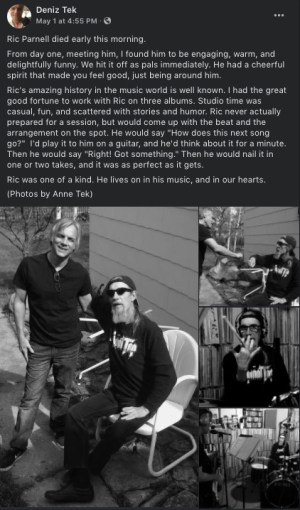 'This is Spinal Tap' Drummer Ric Parnell Dies at 70 - American Songwriter