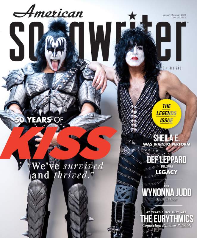 American Songwriter January/February Cover Story: KISS Forever and Ever ...