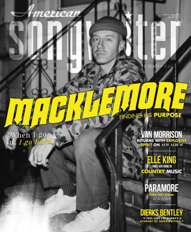 American Songwriter March Cover Story: Macklemore Finding His Purpose
