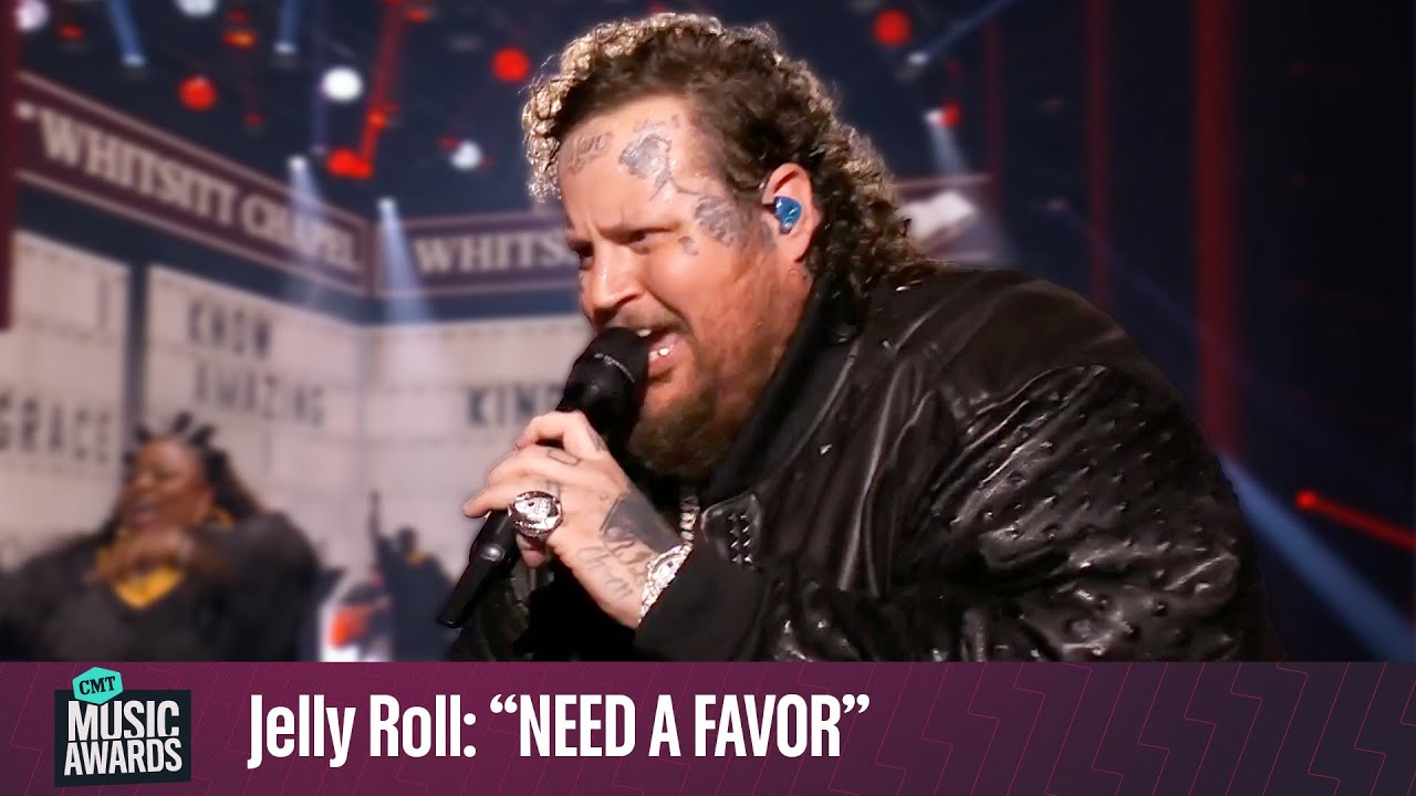 Jelly Roll Holds Church at CMT Music Awards with “Need A Favor ...