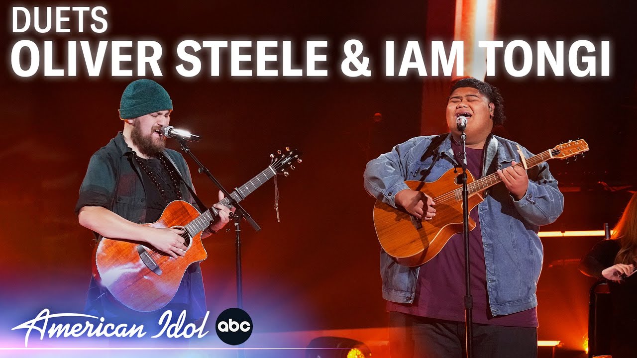 Iam Tongi and Oliver Steele Delight Ed Sheeran With Duet of "Photograph" on 'American Idol'