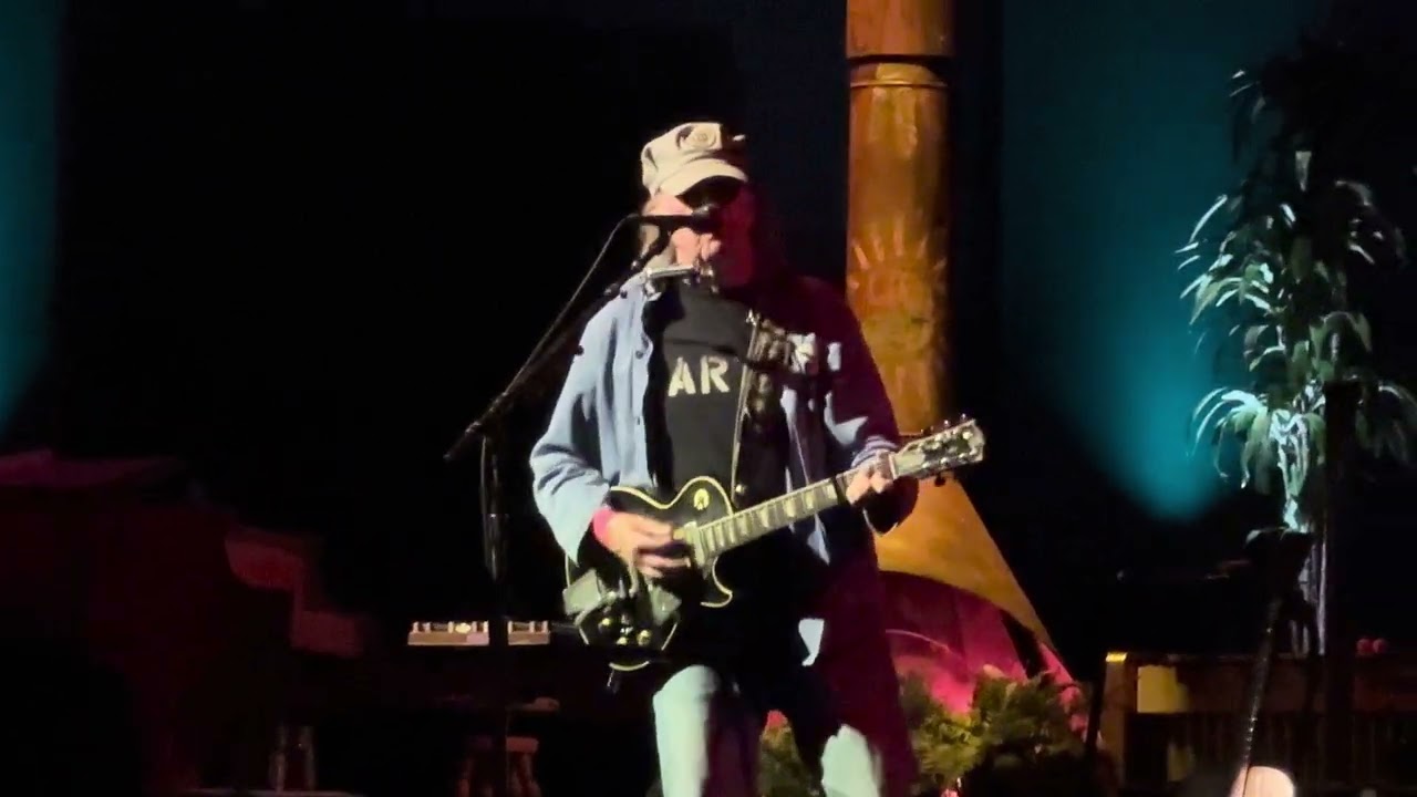 Watch: Neil Young Performs “Vampire Blues” at The Ford | 100.9 The ...