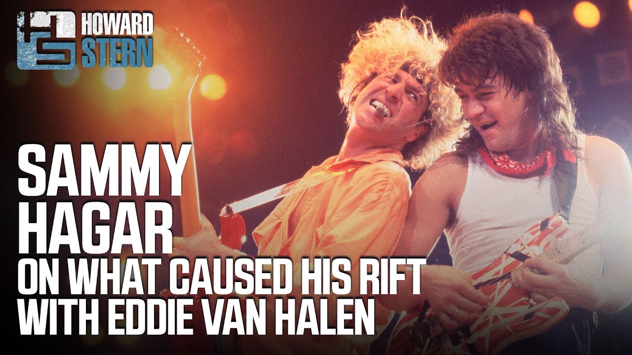Sammy Hagar Explains What Caused Falling Out with Eddie Van Halen | 100.9 The Grade | Classic ...