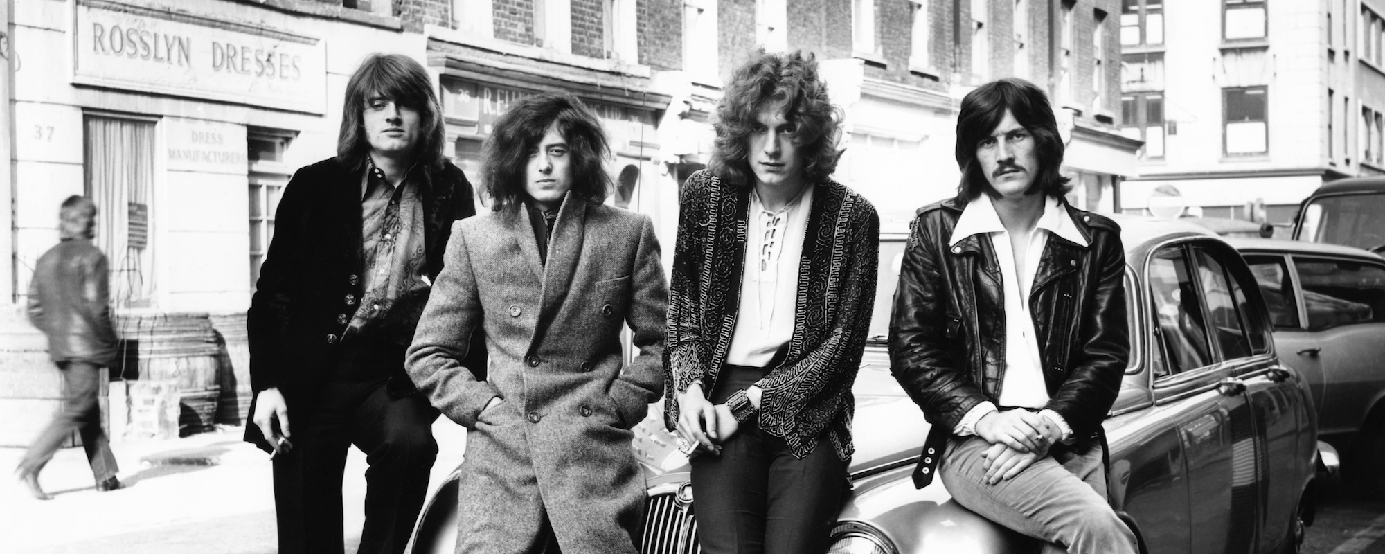 Behind the Explosive Cover of Led Zeppelin's 1969 Self-Titled Debut Album