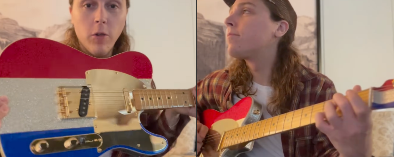 GEAR REVIEW: Cole Clark FL2-EC BLBL HUM Acoustic Guitar - American ...
